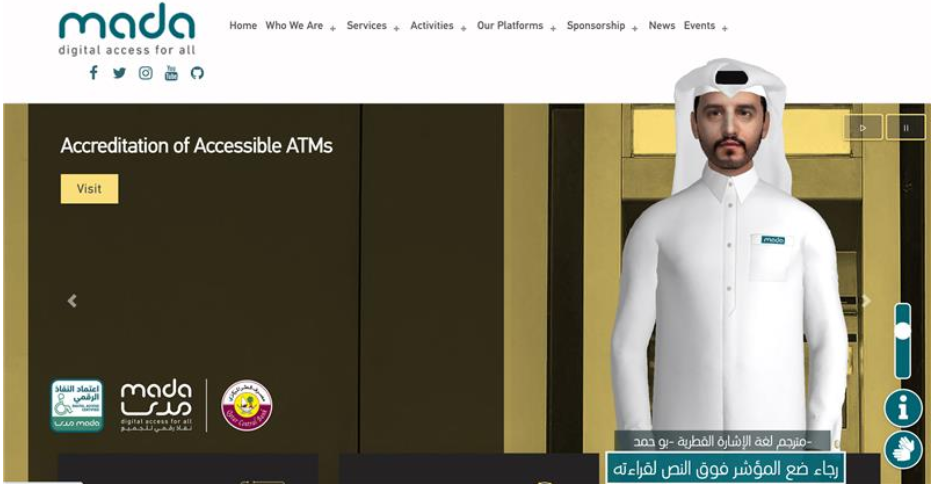 Mada Innovation Program - Qatari 3D avatar for Qatari sign language ...